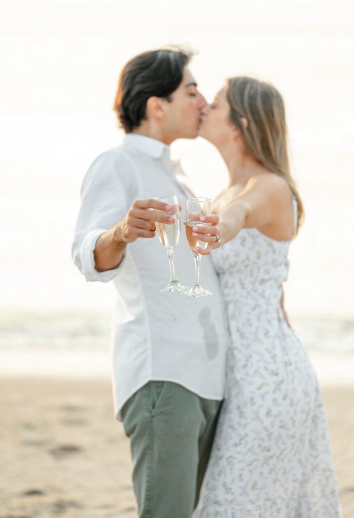 Cape May New Jersey Beach Engagement Photos | Dani + Jake
